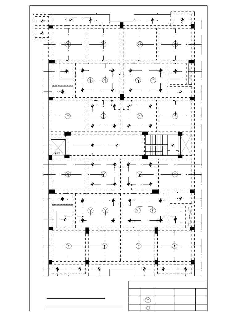 First Floor Roof Electrical Layout Plan | PDF