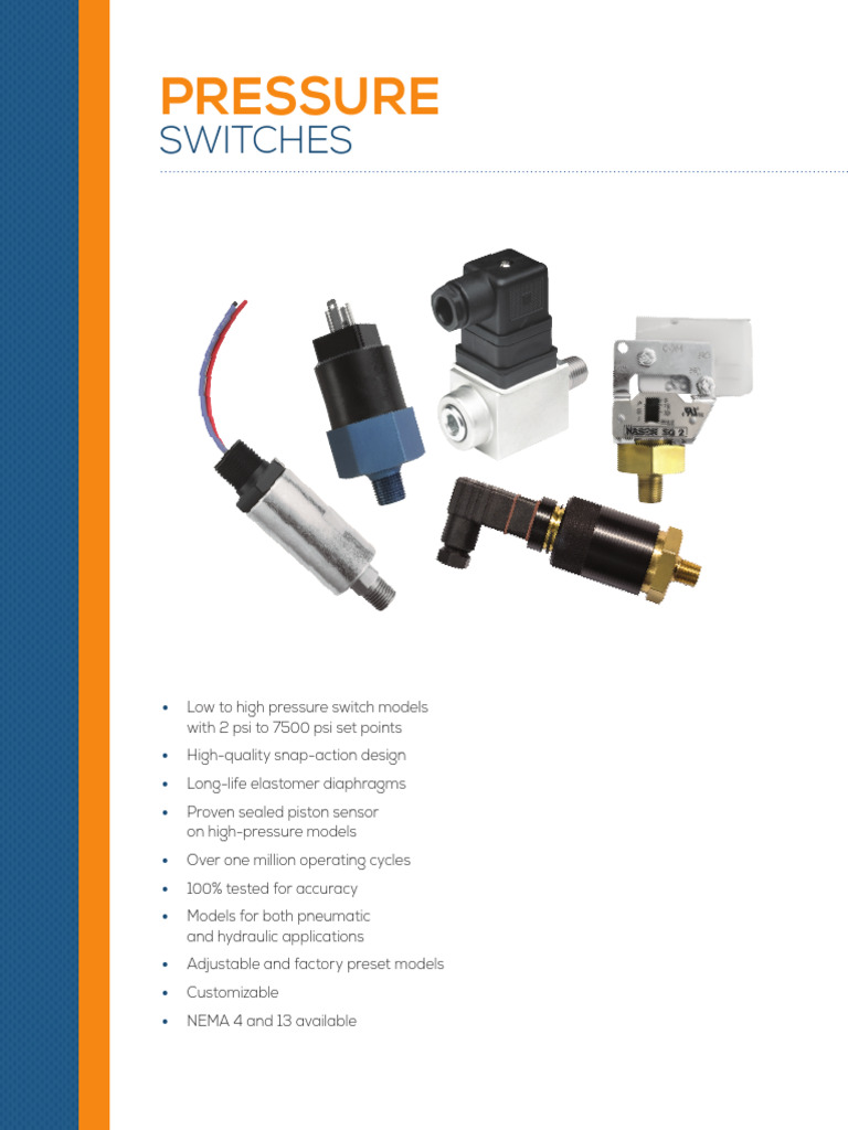 Nason Pressure Switches2 | PDF