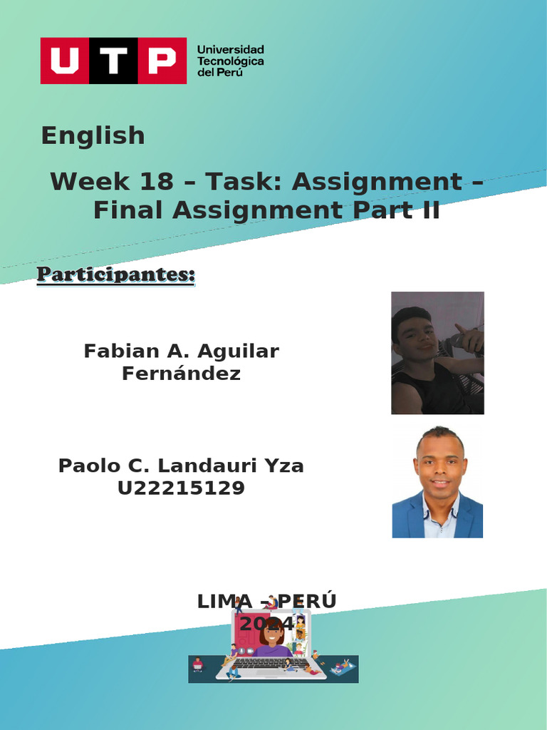 (AC-S18) Week 18 - Task Assignment - Final Assignment Part II | PDF