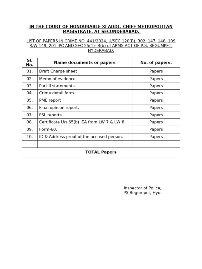 List of Papers | PDF