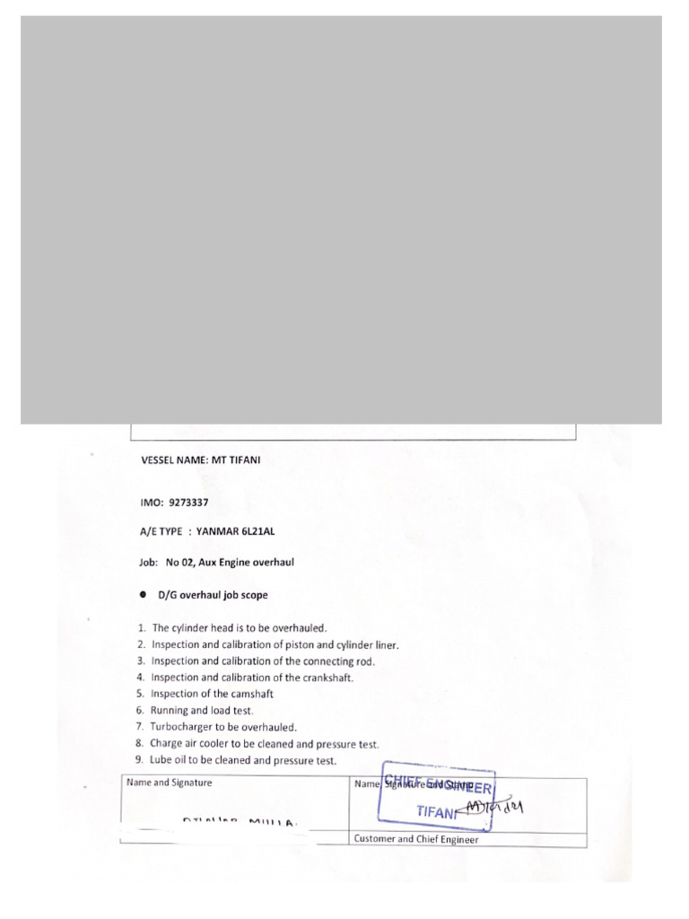 Service Report | PDF