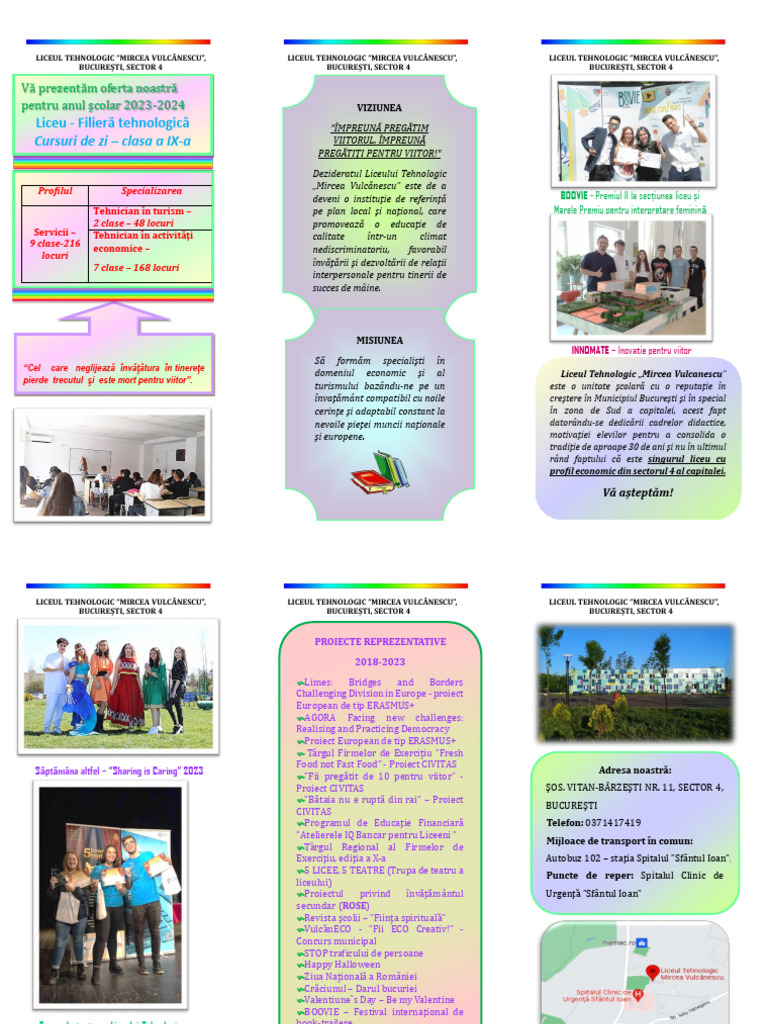 Pliant Nou 2023 2024 | PDF