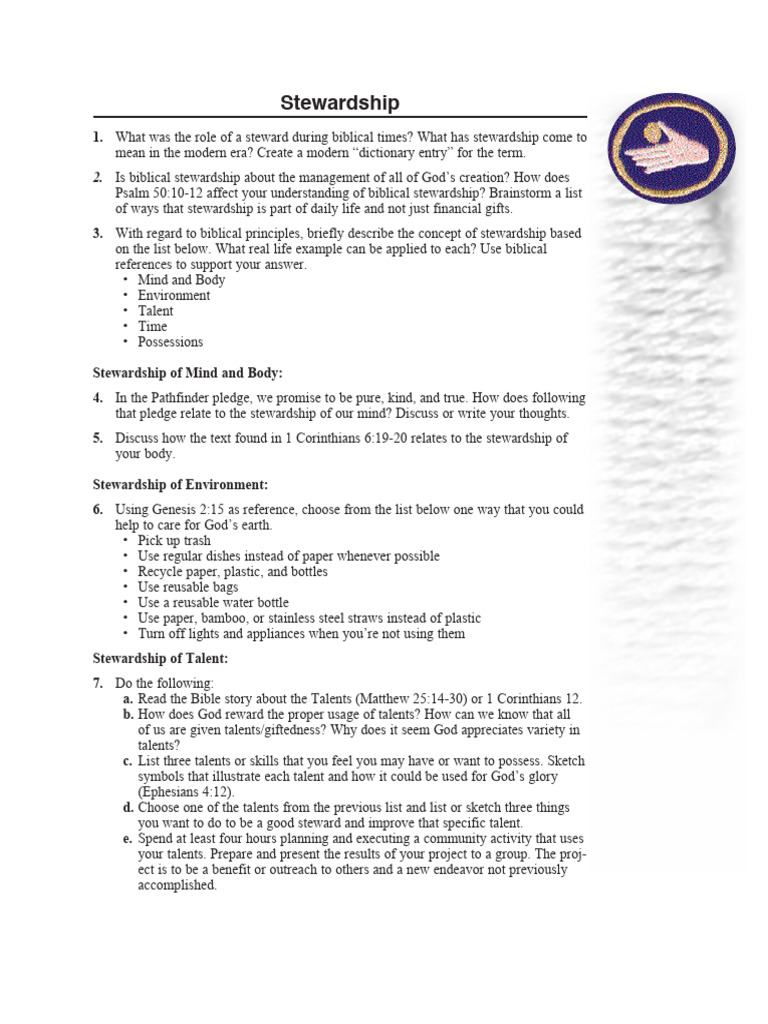 Stewardship | PDF
