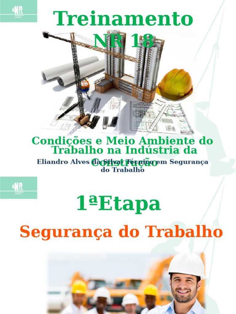 Treinamento NR - 18 | PDF