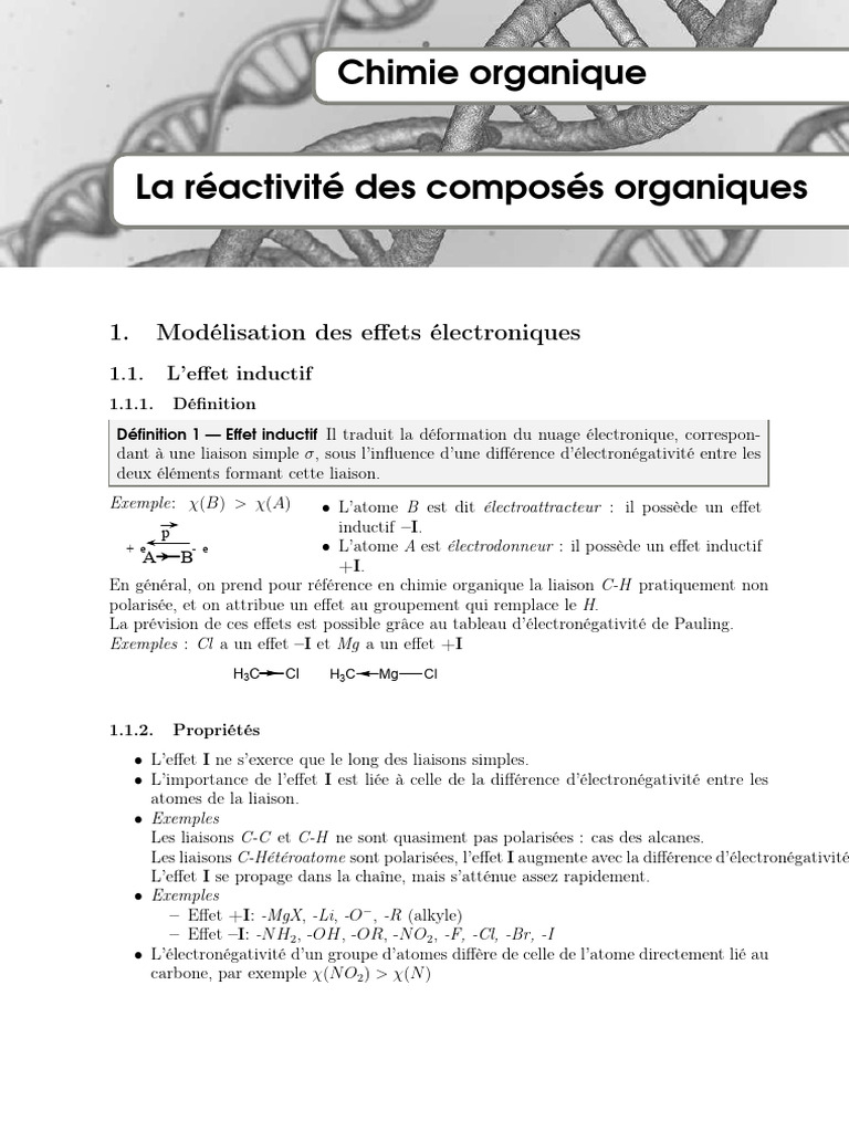C3 - 4 Orga Réactivité | PDF