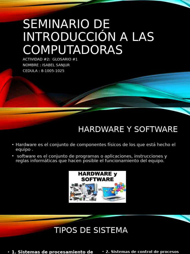 Seminario de Introducción A Las Computadoras | PDF