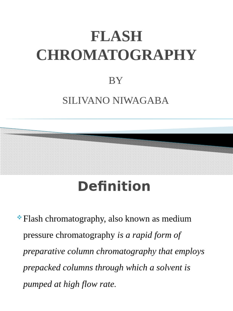 Flash Chromatography | PDF