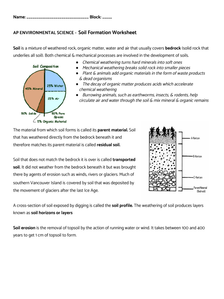DRY LAB Soil Lab Climate Comparison | PDF