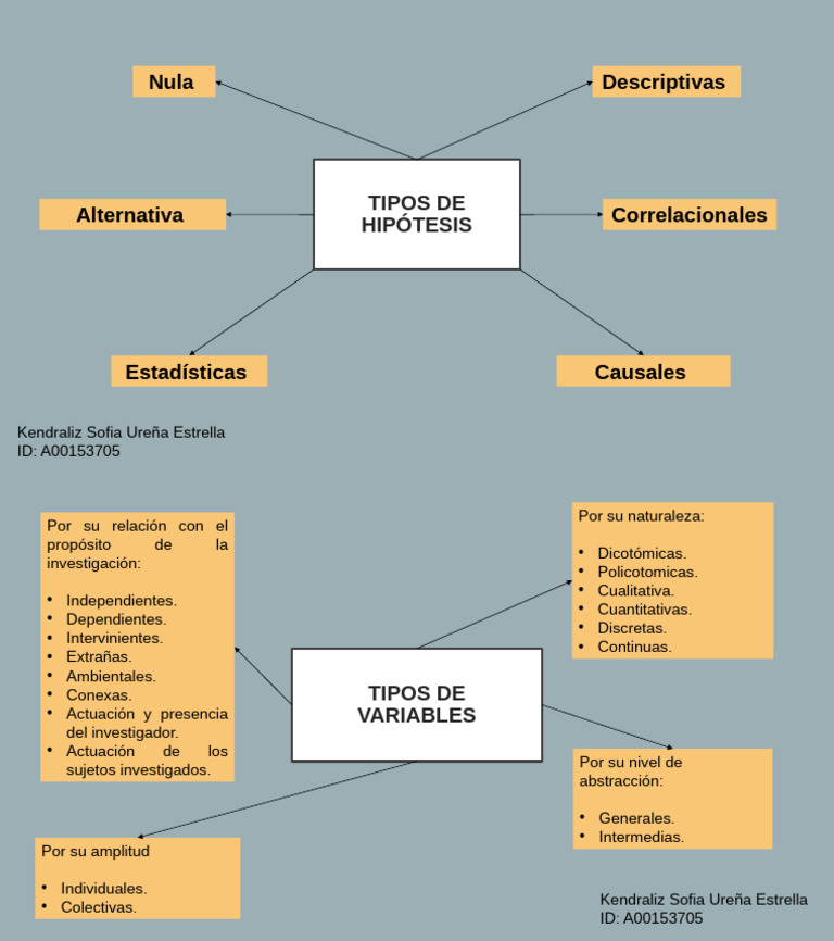 4.1-Tipos de Variables e Hipotesis | PDF