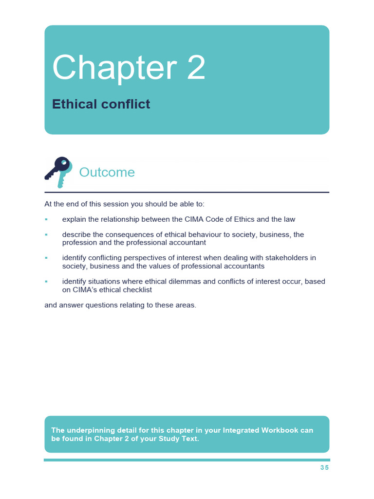 IWB Chapter 2 - Ethical conflict | PDF