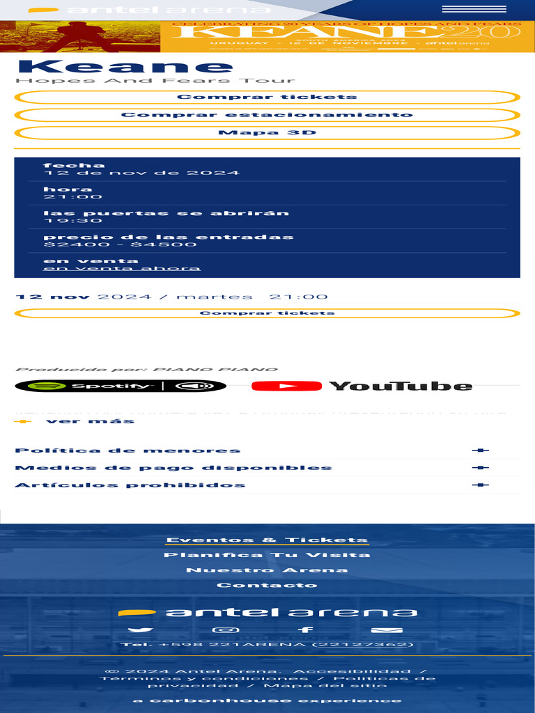 Keane Antel Arena | PDF