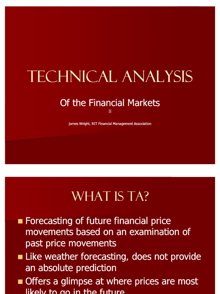 Technical Analysis | PDF