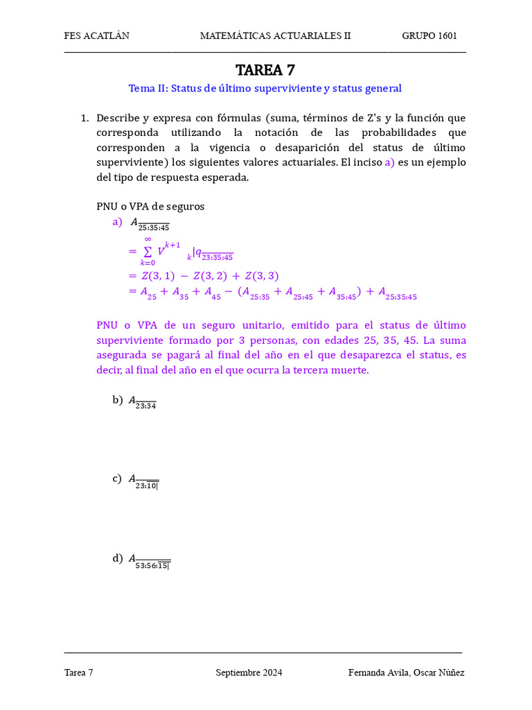 Tarea 7 Mat. Act. II | PDF