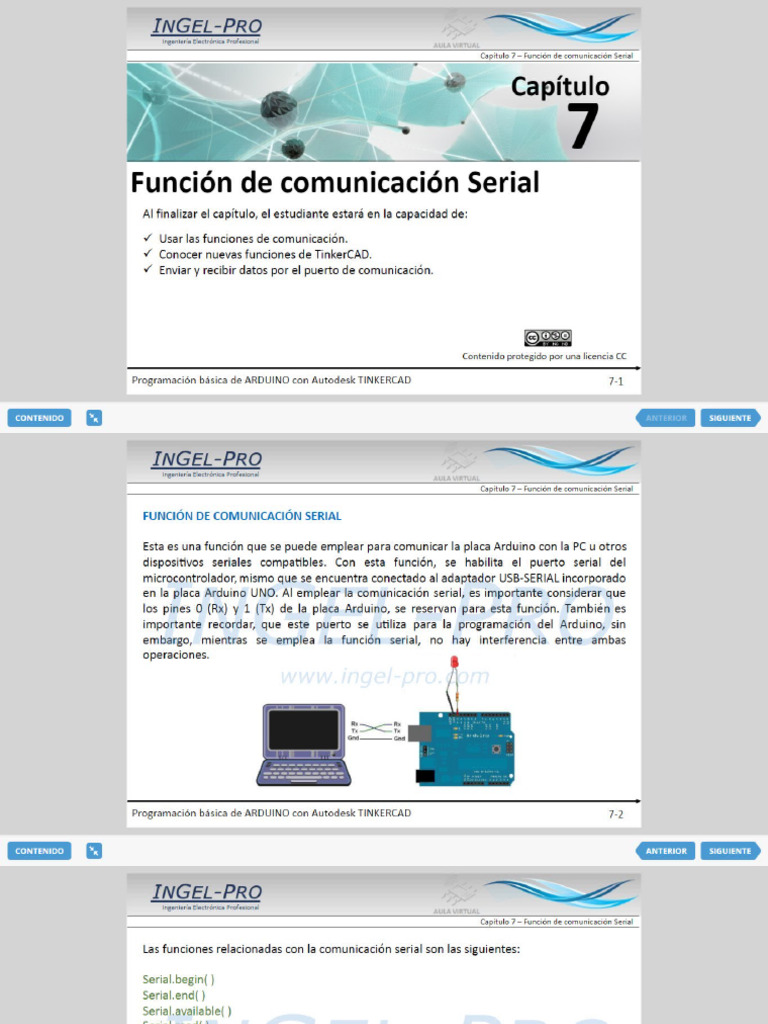Función de COMUNICACIÓN SERIAL | PDF