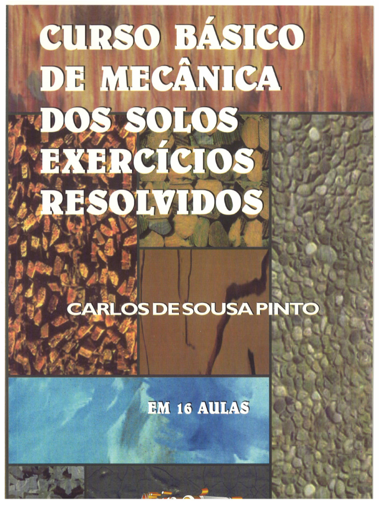 Curso Básico de Mecânica Dos Solos (16 Aulas) - 3º Edição - (Exercícios ...