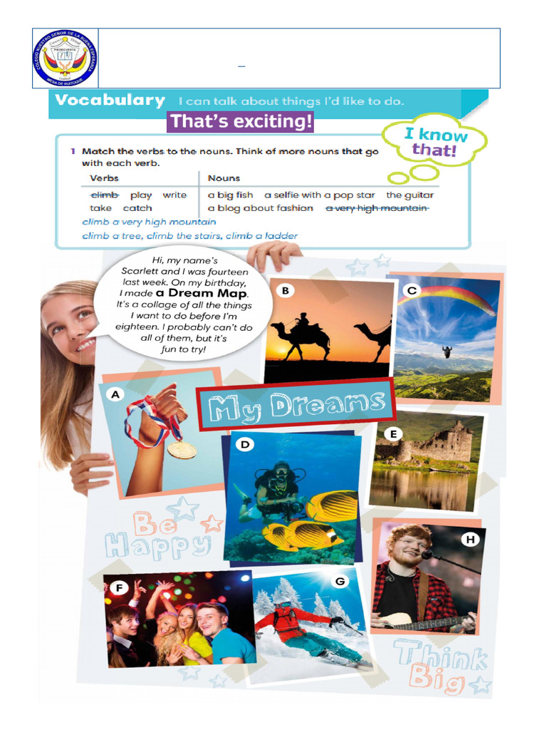 10 - That's Exciting (Vocabulary) | PDF