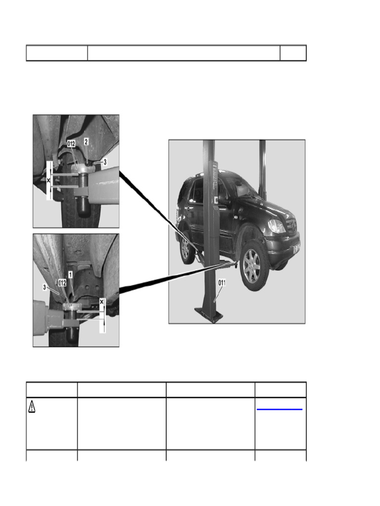 Jacking Points | PDF
