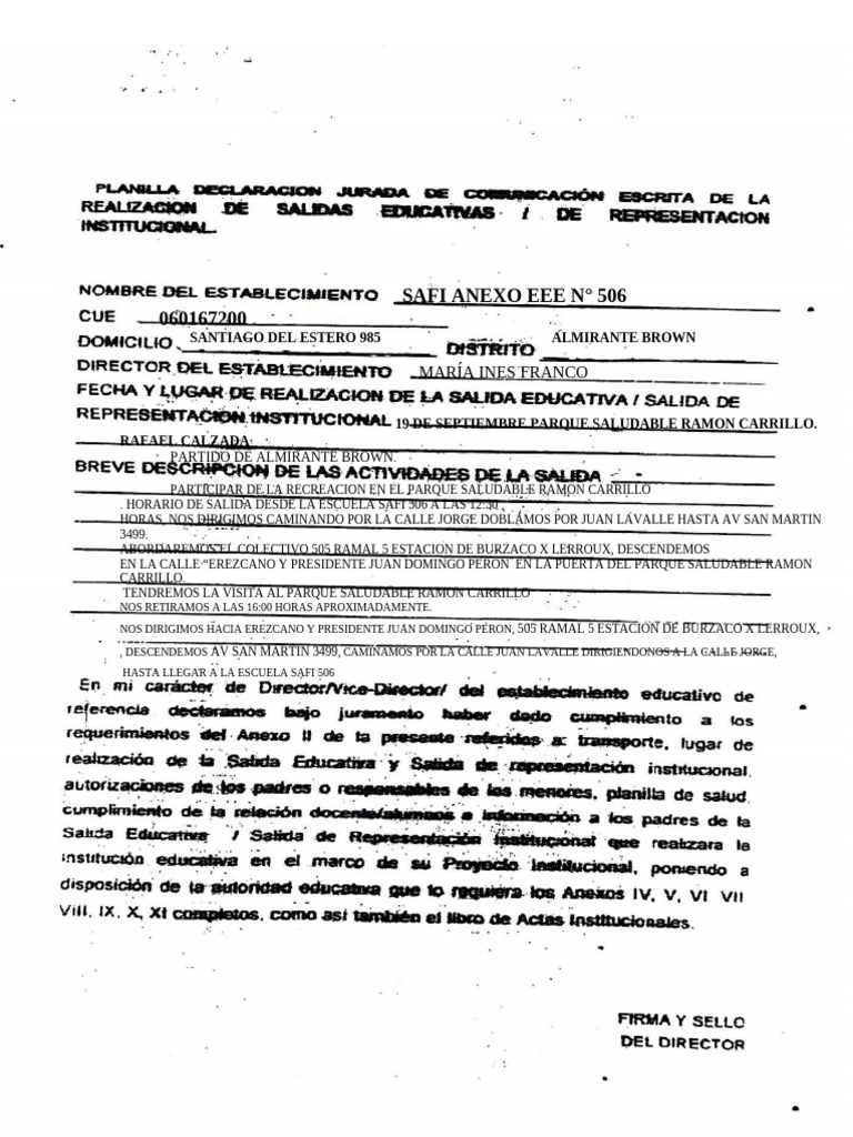 Nota de Presentacion Caps 16 | PDF