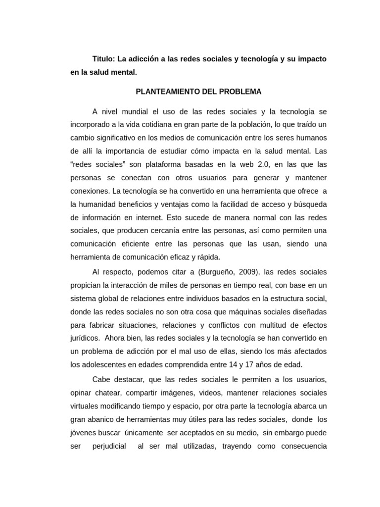 Las Redes Sociales | PDF | Servicio de redes sociales | Adolescencia