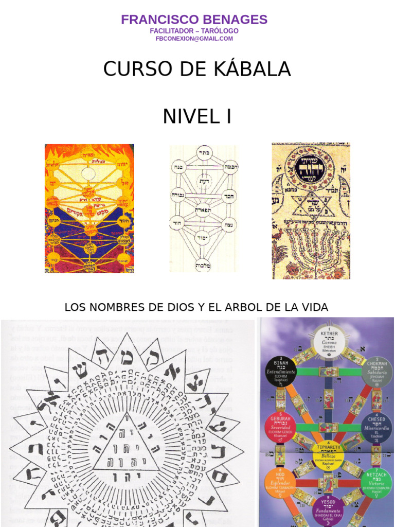 Introducción a la Kábala y el Tarot | PDF | Kábala | Creencia religiosa ...