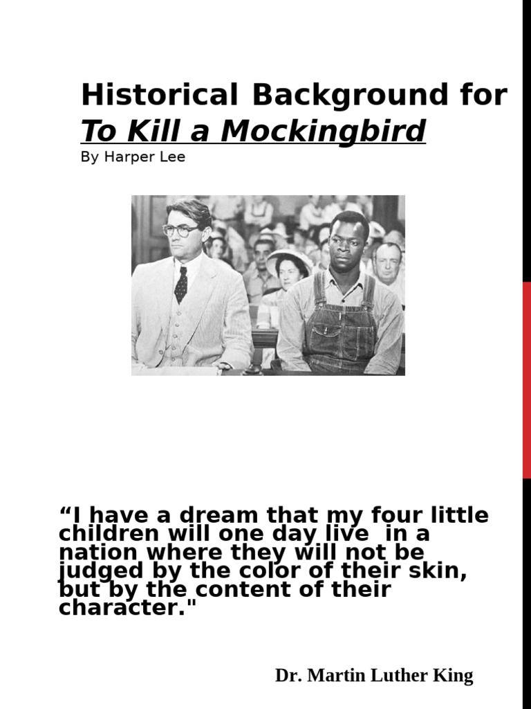 TKAM Unit Intro | PDF | Ku Klux Klan | Social Science