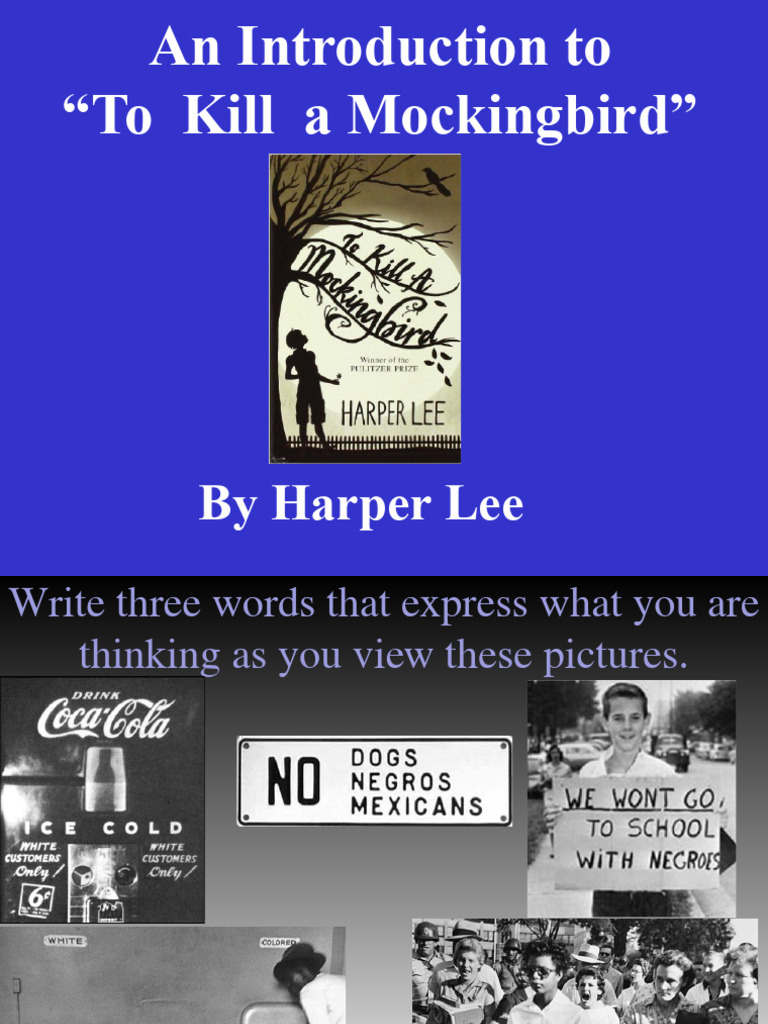 Kill A Mockingbird-Background | PDF