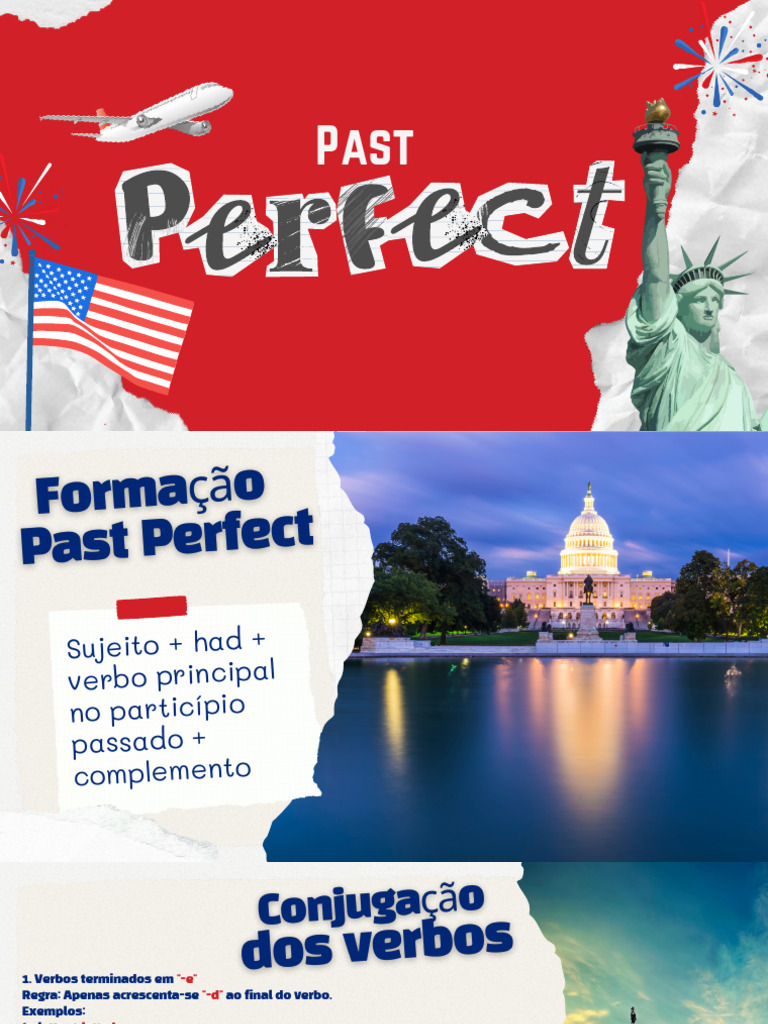 Estrutura do Past Perfect Tense | PDF | Linguística | Artes ...