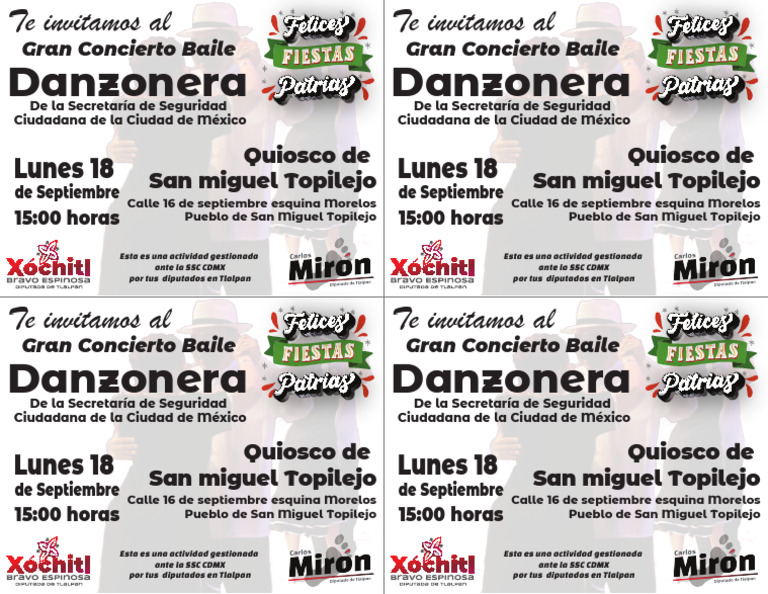 Volante Danzonera Topilejo | PDF