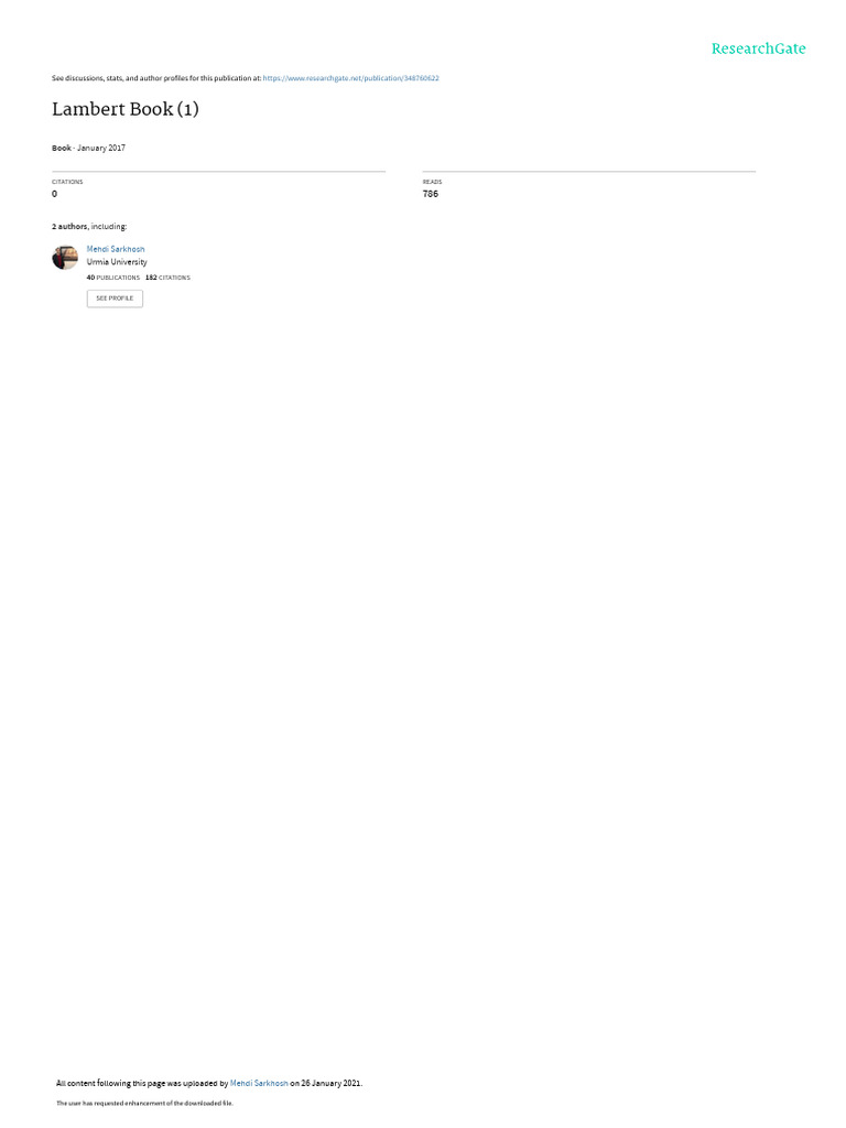 Lambert Book 1 | PDF