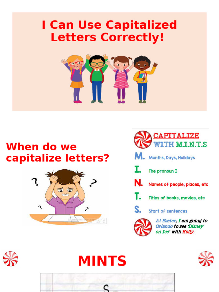 Capitalization Powerpoint MINTS | PDF