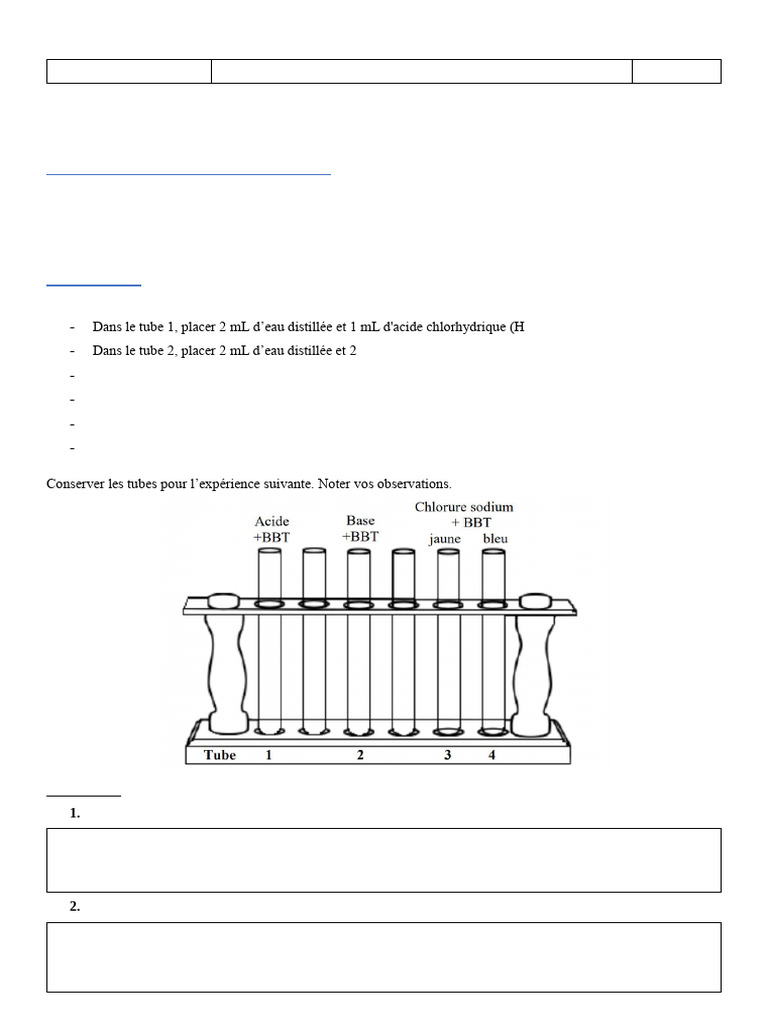 TP 10 Couple Acide-Base | PDF
