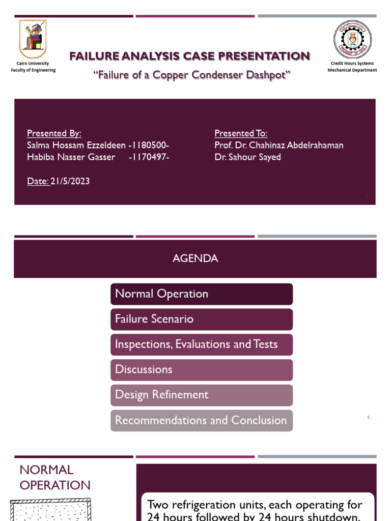 Failure Analysis case presentation | PDF