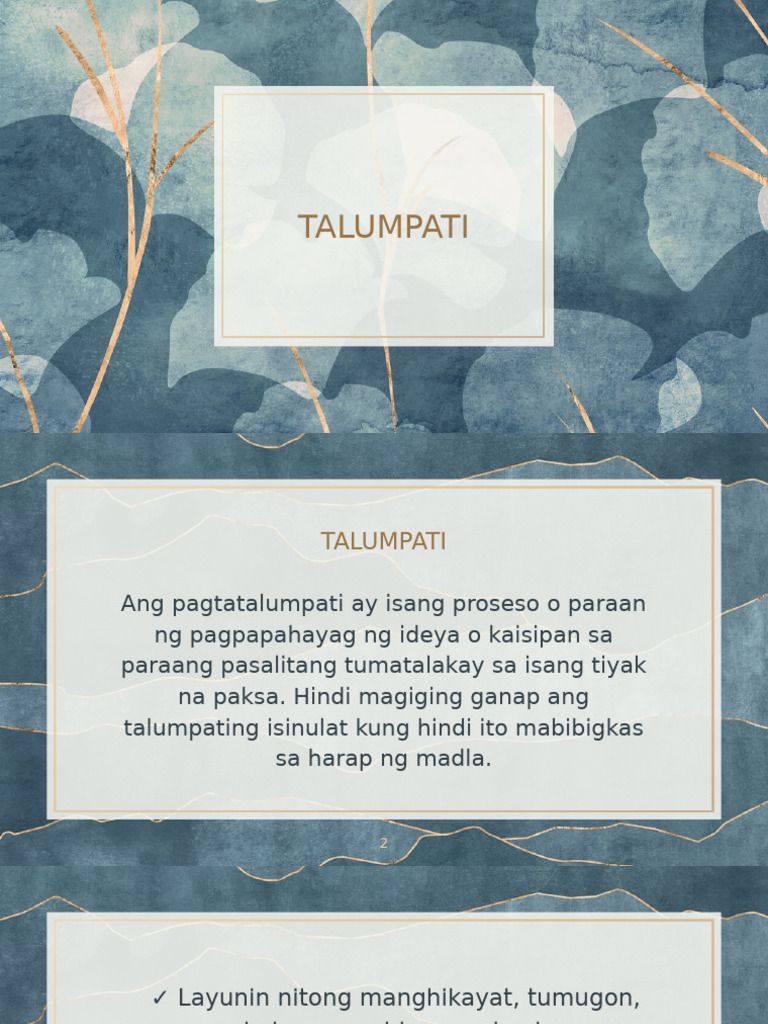 Talumpati | PDF