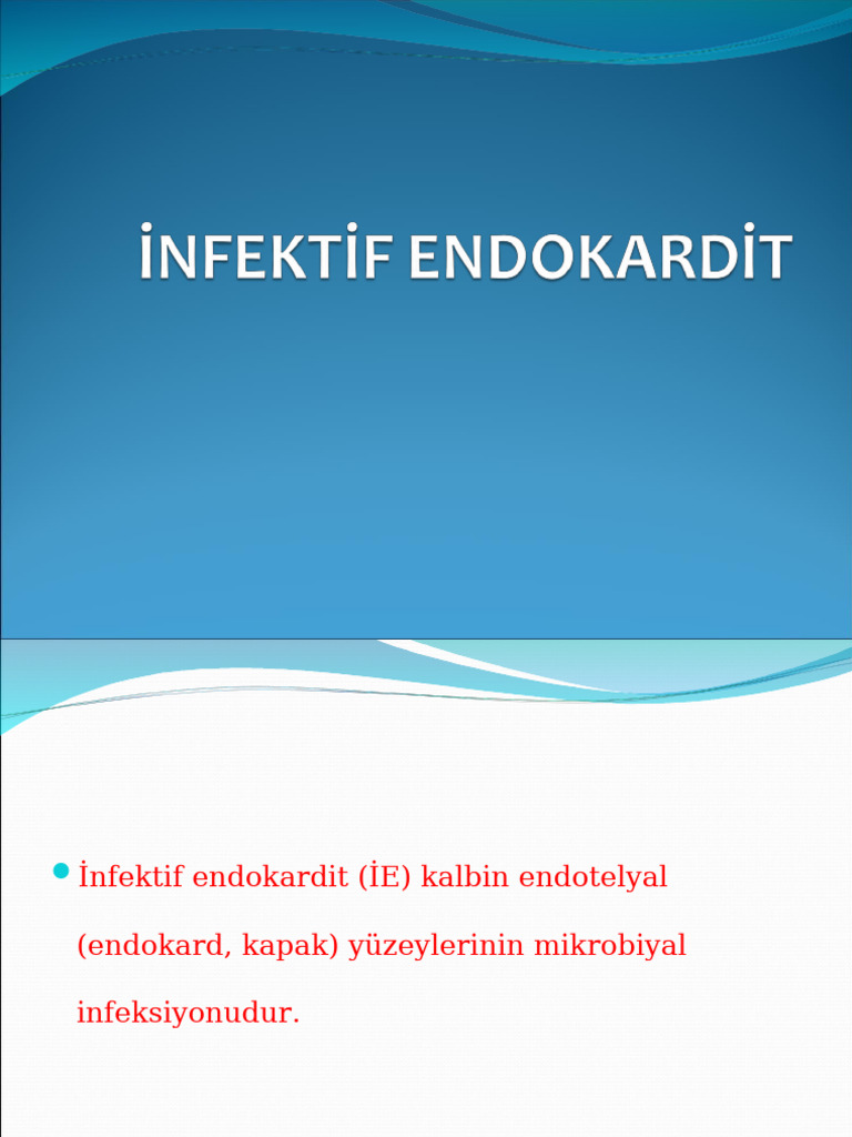 3-İnfektif Endokardit | PDF