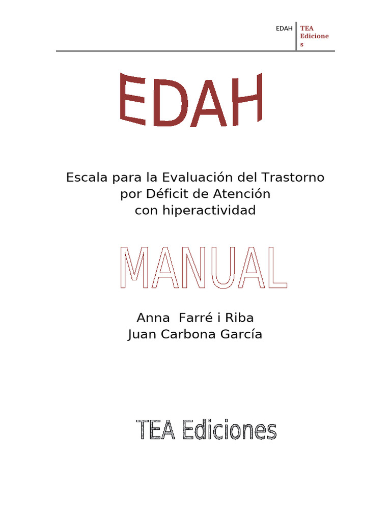 EDAH | PDF