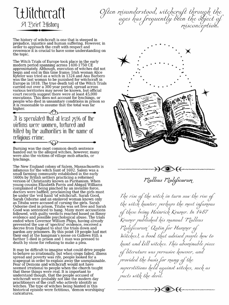 A4 Witchcraft Fundamentals | PDF