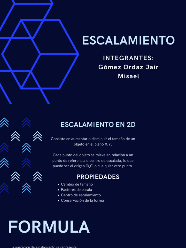 Escalamiento Presentación | PDF