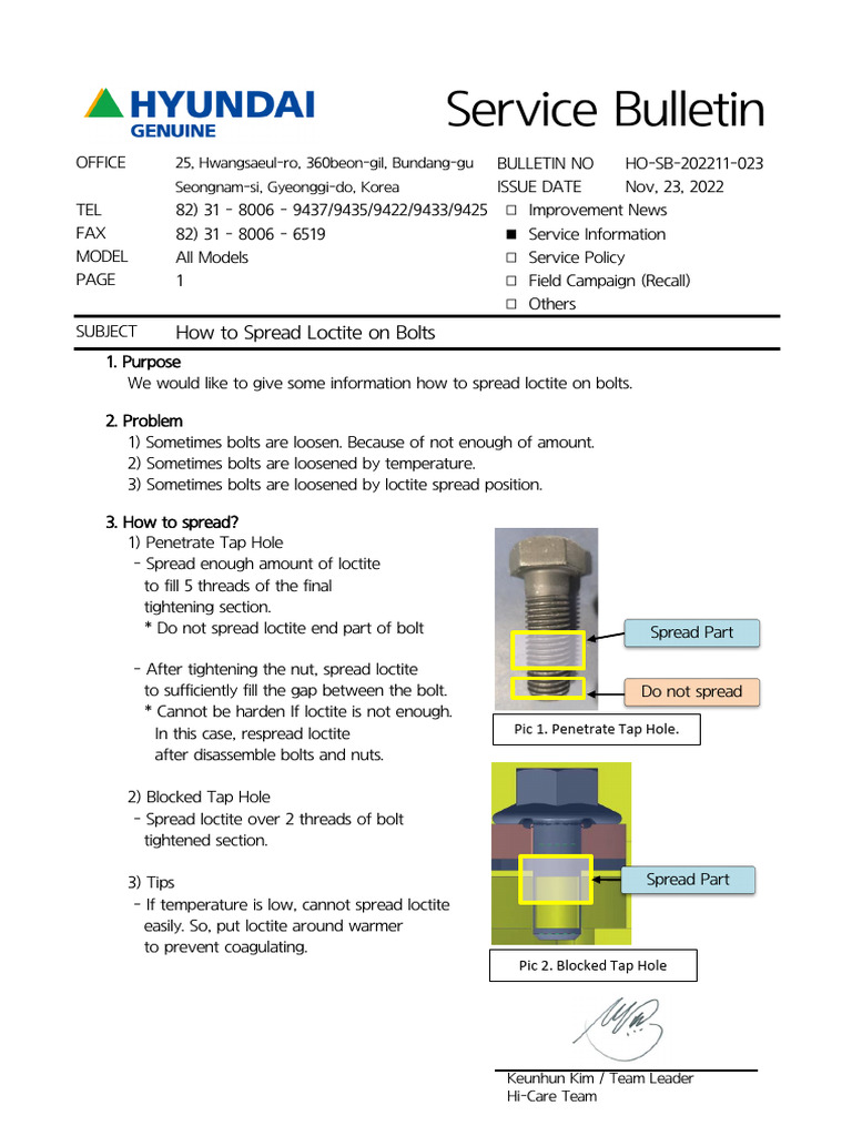 How To Spread Loctite On Bolts | PDF | Technology & Engineering