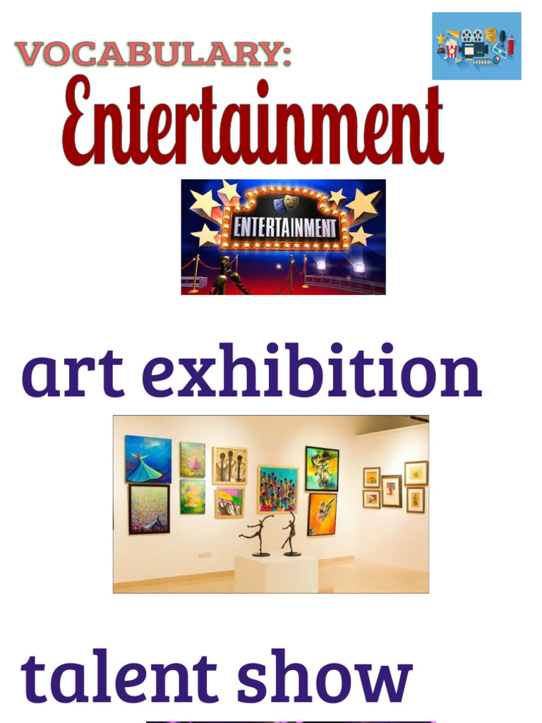 Vocabulary Entertainment | PDF
