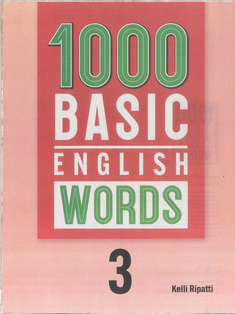 1000 Basic English Words 3 - Compass Publishing | PDF