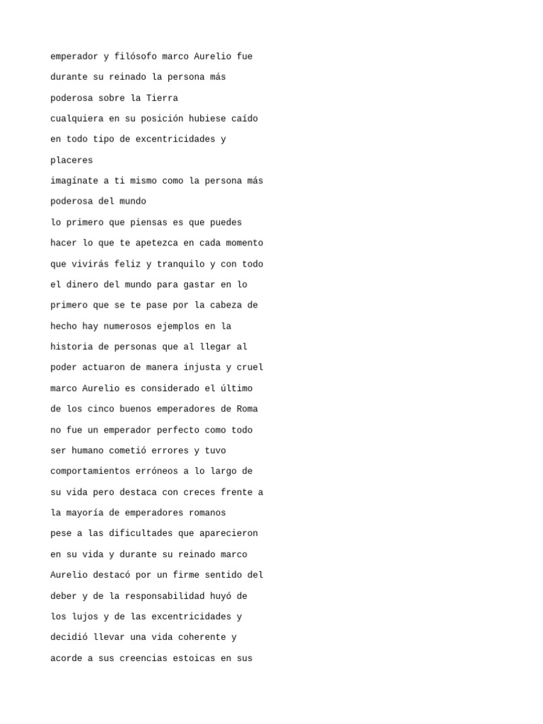 (Spanish (Auto-Generated) ) Las MEJORES Frases de Marco Aurelio Que Te ...