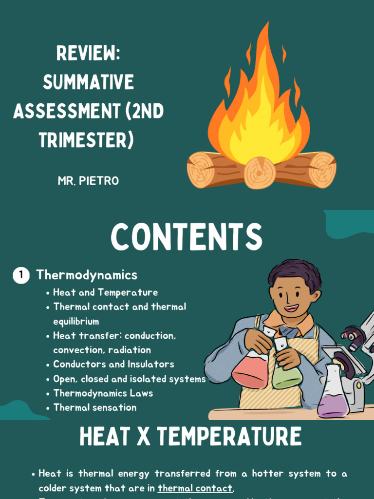 Review - Summative Assessment (2nd Tri) | PDF