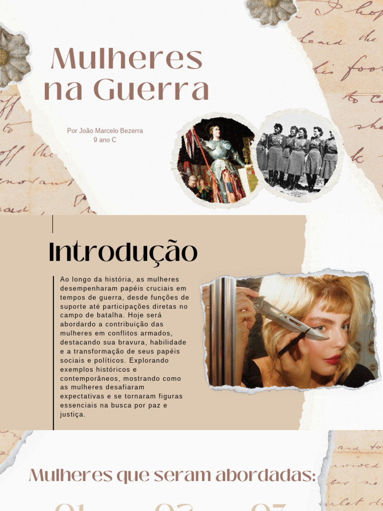 Cópia de Great Depression and World War II by Slidesgo | PDF