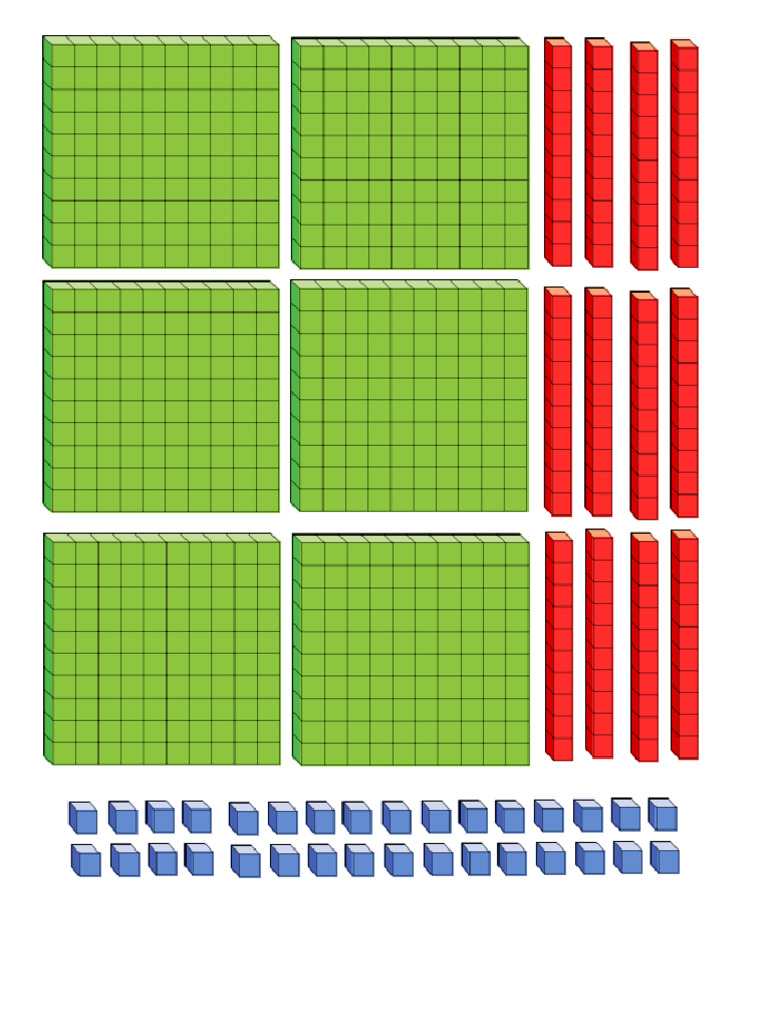 Bloques de Multibase A Color | PDF