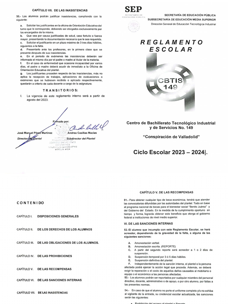 9. Reglamento 2024 | PDF