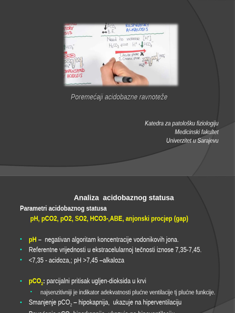 Poreme-Aji Acidobazne Ravnoteze | PDF