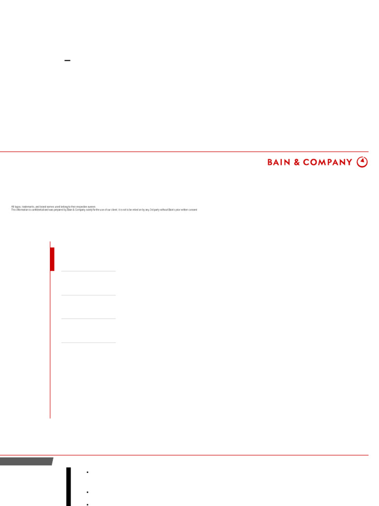 Bain 2021 - Case Prep | PDF