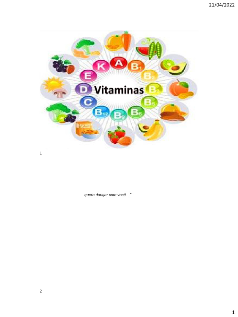 Vitaminas | PDF