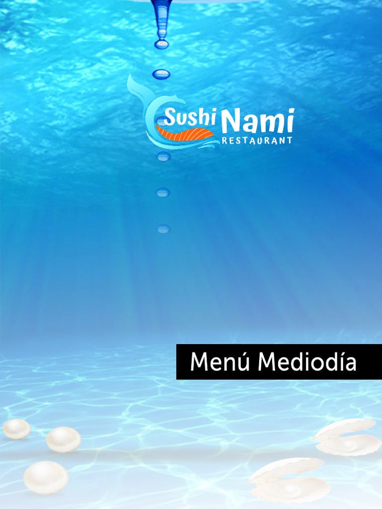 Mediodia Menu Sushi Nami | PDF