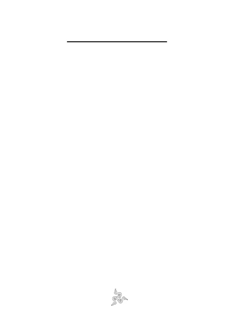 Razer Cut Cord Guide | PDF